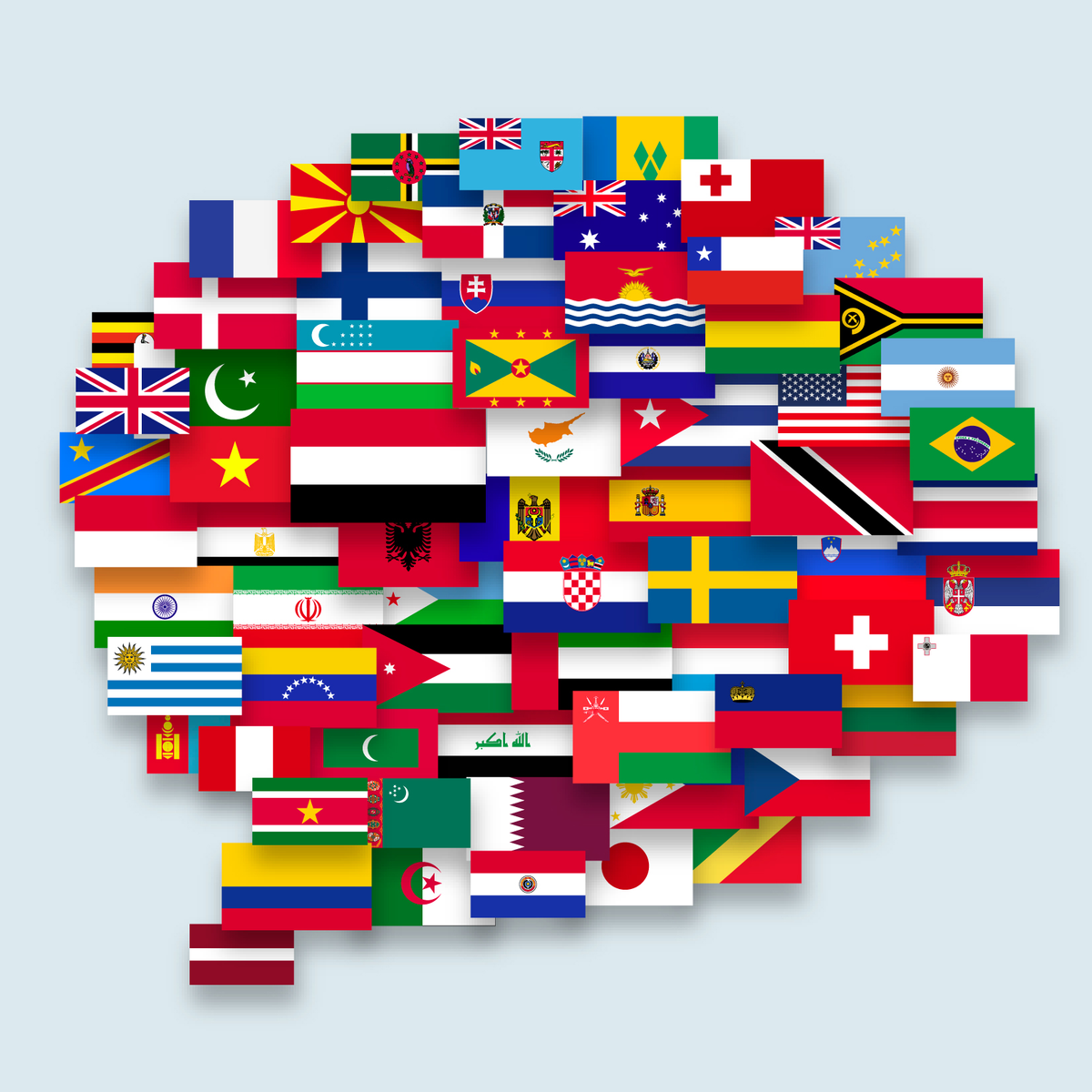 Country Flags DTF Transfers – Ready2Transfer