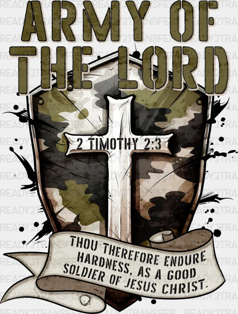 Army Of The Lord - Army DTF Transfer – Ready2Transfer