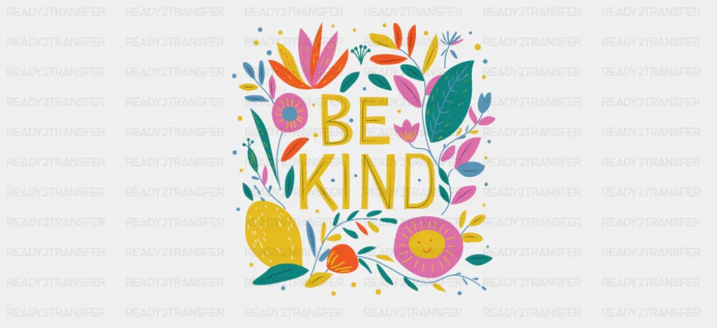 Be Kind - Mental Health Cup Wrap UV Sticker Permanent UV DTF Decal ...