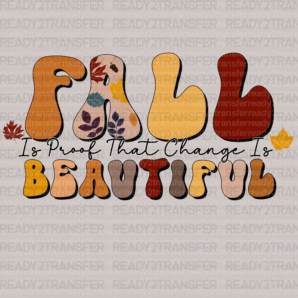 FALL BEAUTIFUL DTF Transfer – Ready2Transfer