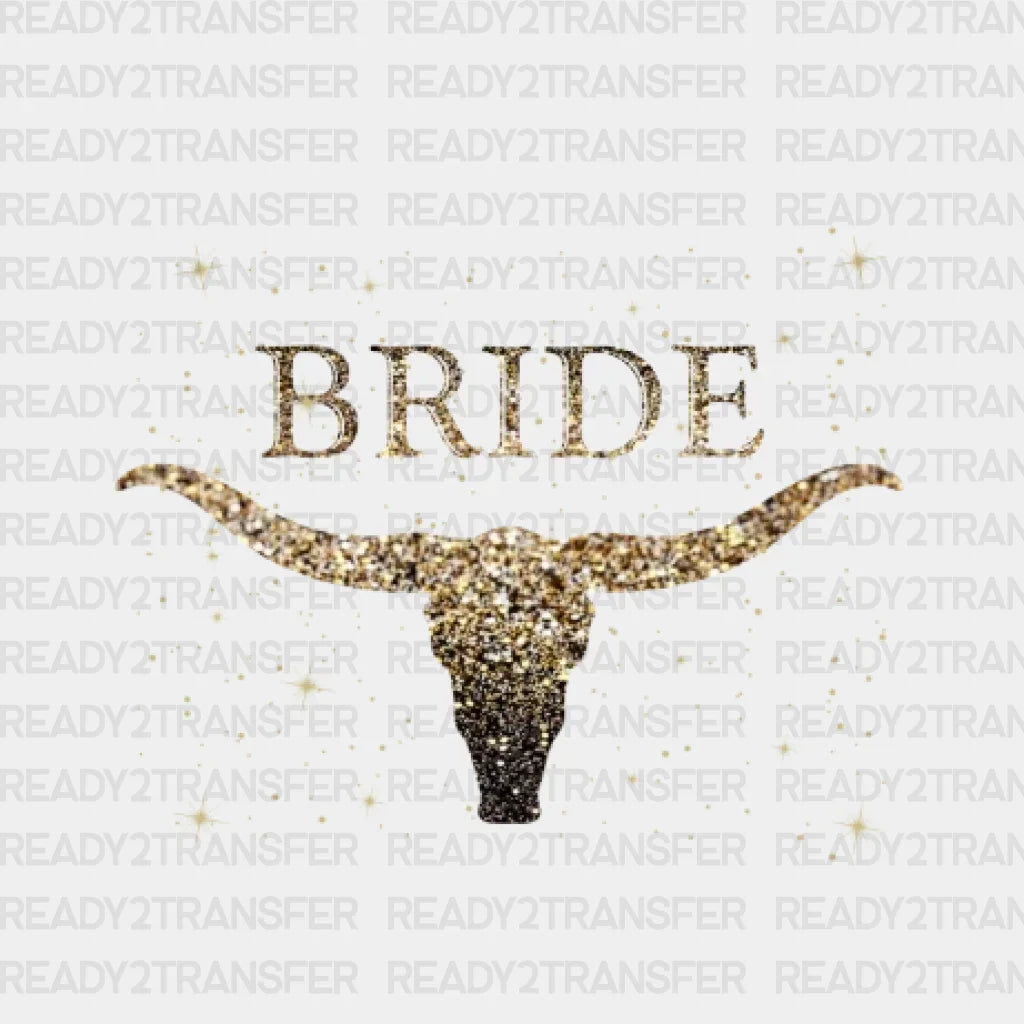 GOLDEN BULL BRIDE DTF Transfer – Ready2Transfer