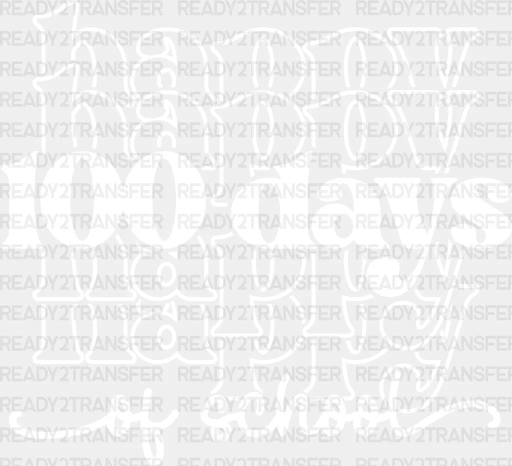 100 Days of School DTF Transfers – Ready2Transfer