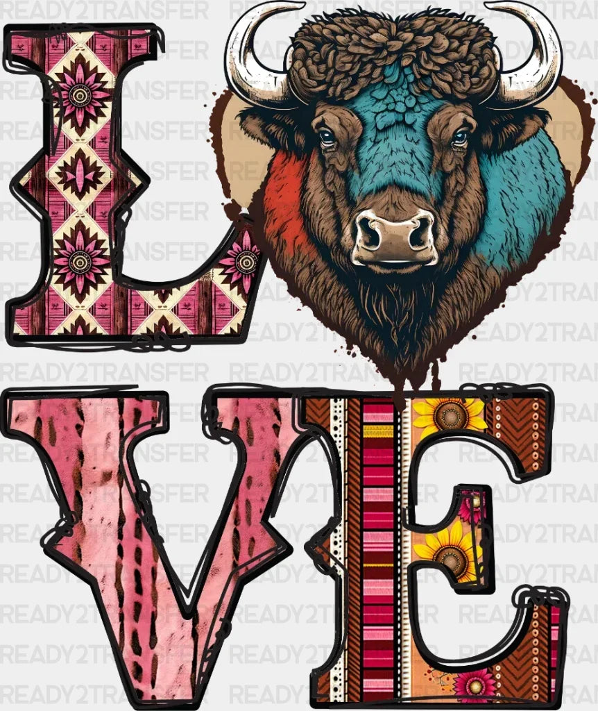 LOVE BULLS DTF Transfer – Ready2Transfer