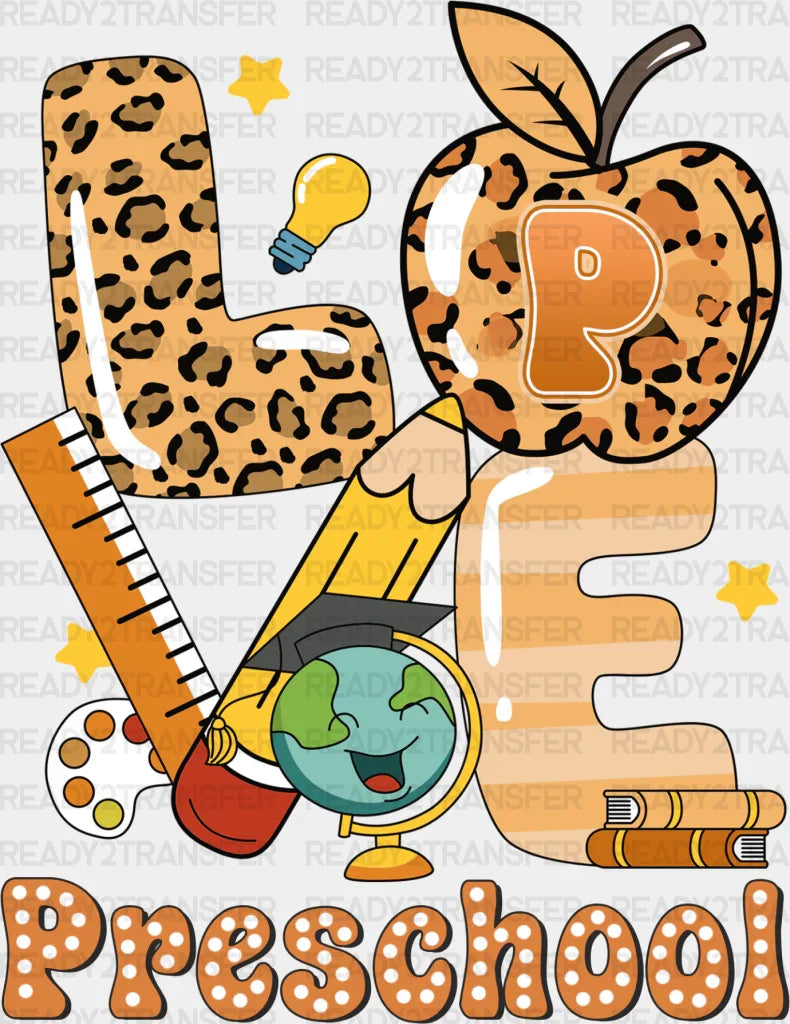 Love Preschool Design - Pre-k DTF Heat transfer – Ready2Transfer