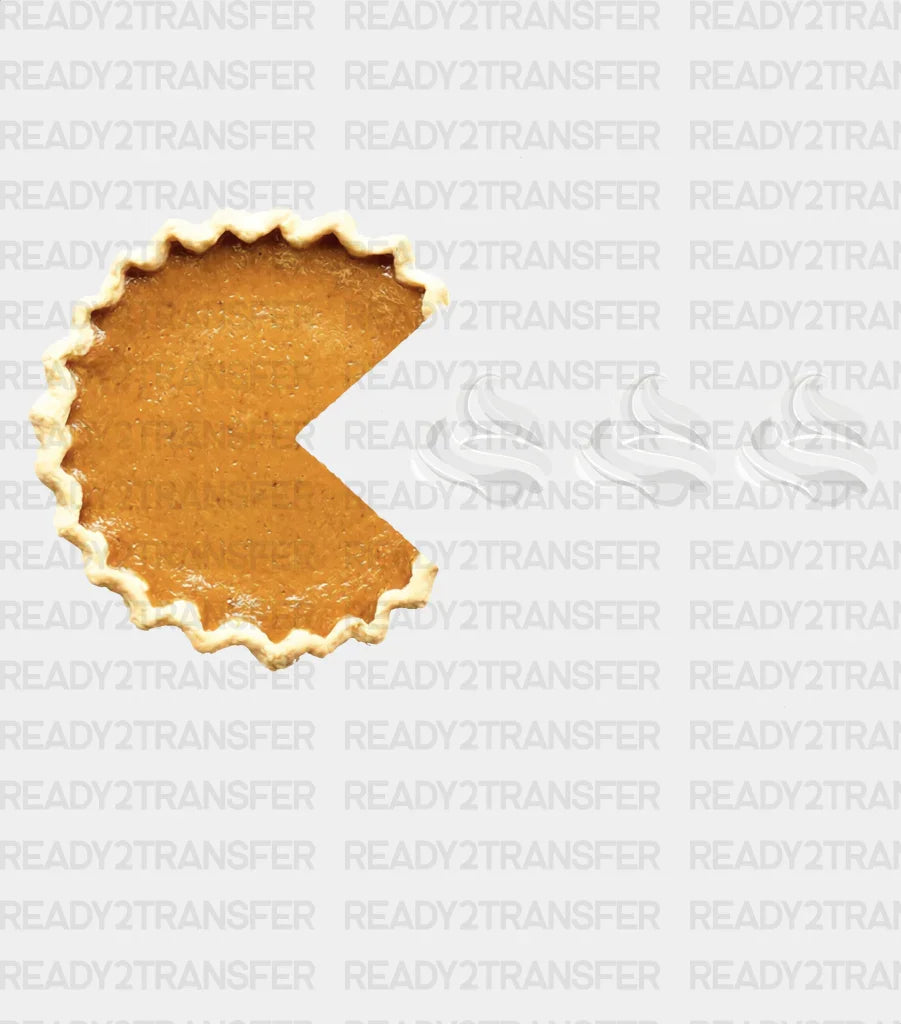 Pac Man Pie - Thanksgiving DTF Transfer – Ready2Transfer