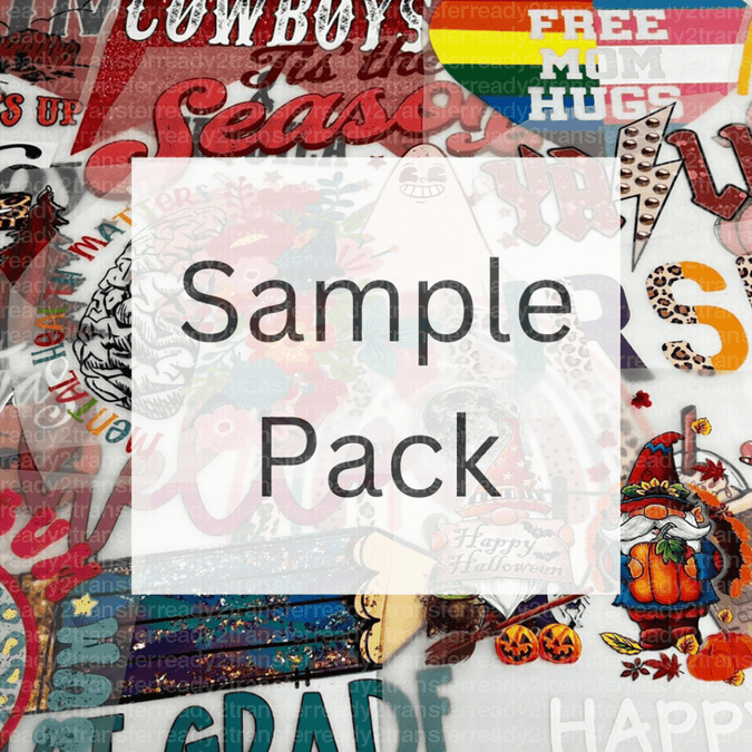 Free Sample Pack DTF Transfers – Ready2Transfer